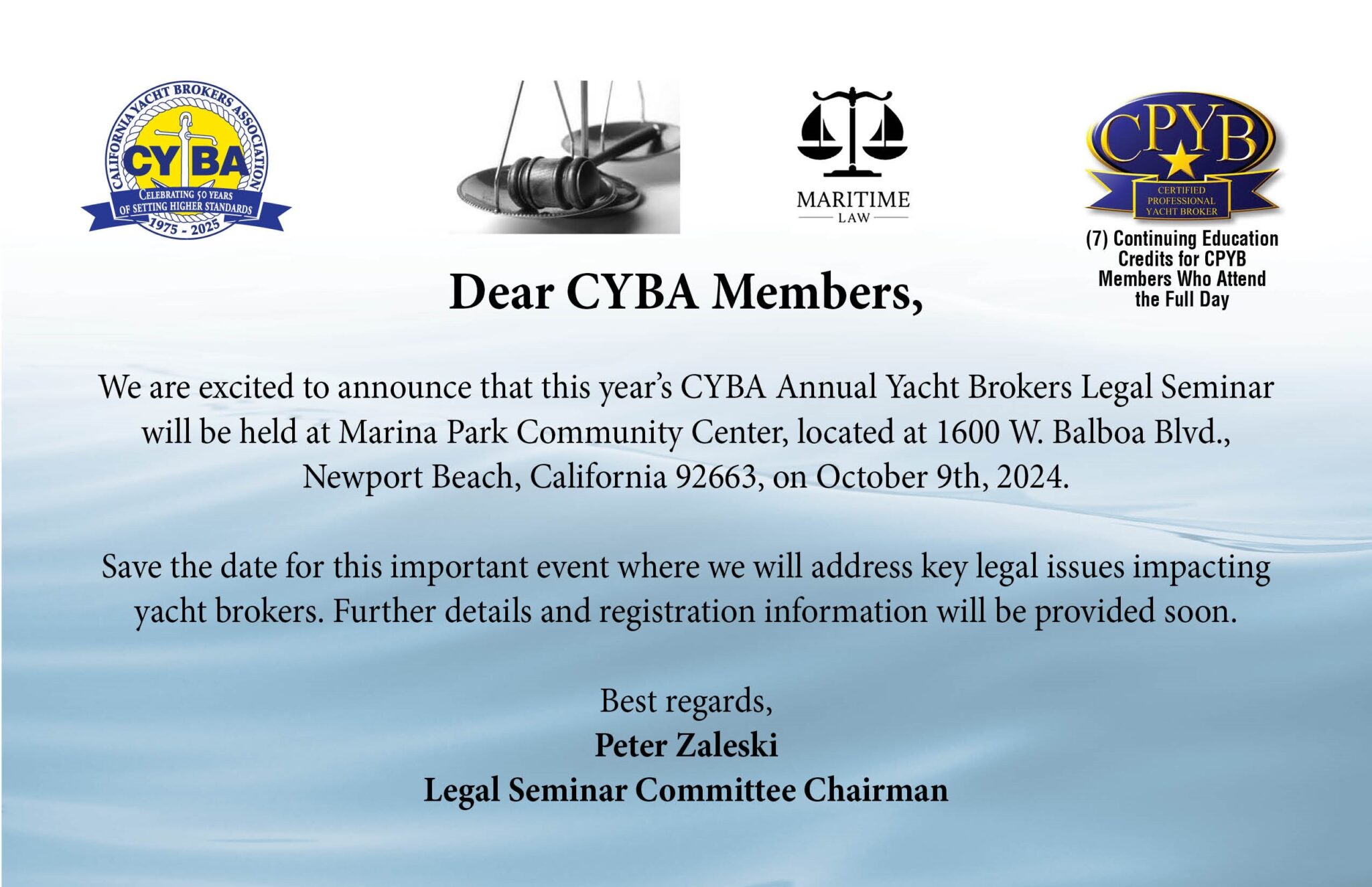 CYBA – California Yacht Brokers Association