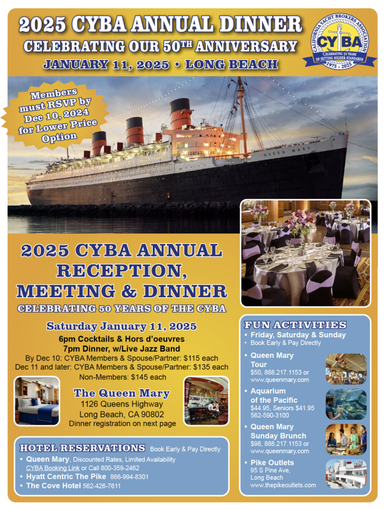 CYBA – California Yacht Brokers Association